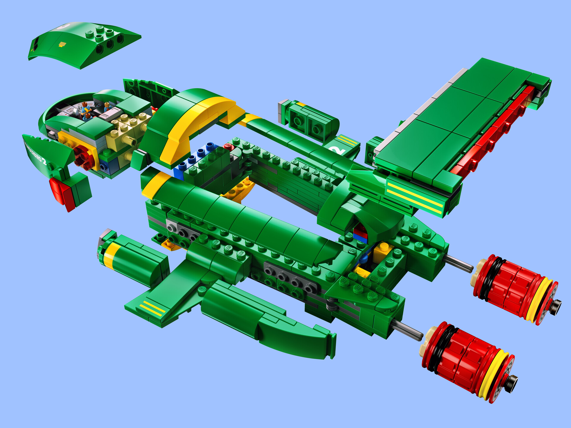 Andrew Clark - LEGO ideas Thunderbirds set proposal