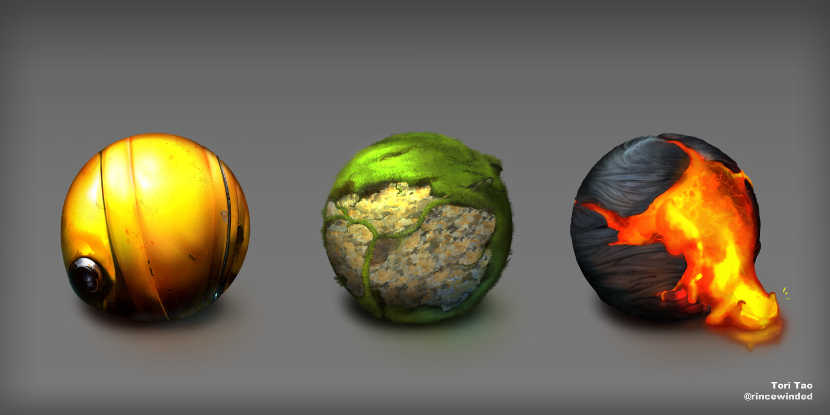 ArtStation - Texture Painting Practice