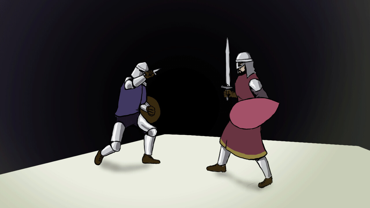 ArtStation - Knight fight rotoscopy - oct/03/2018