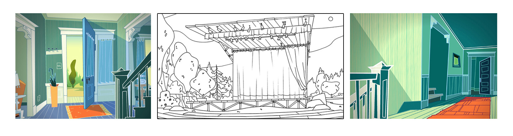 ArtStation - Cartoon BGs