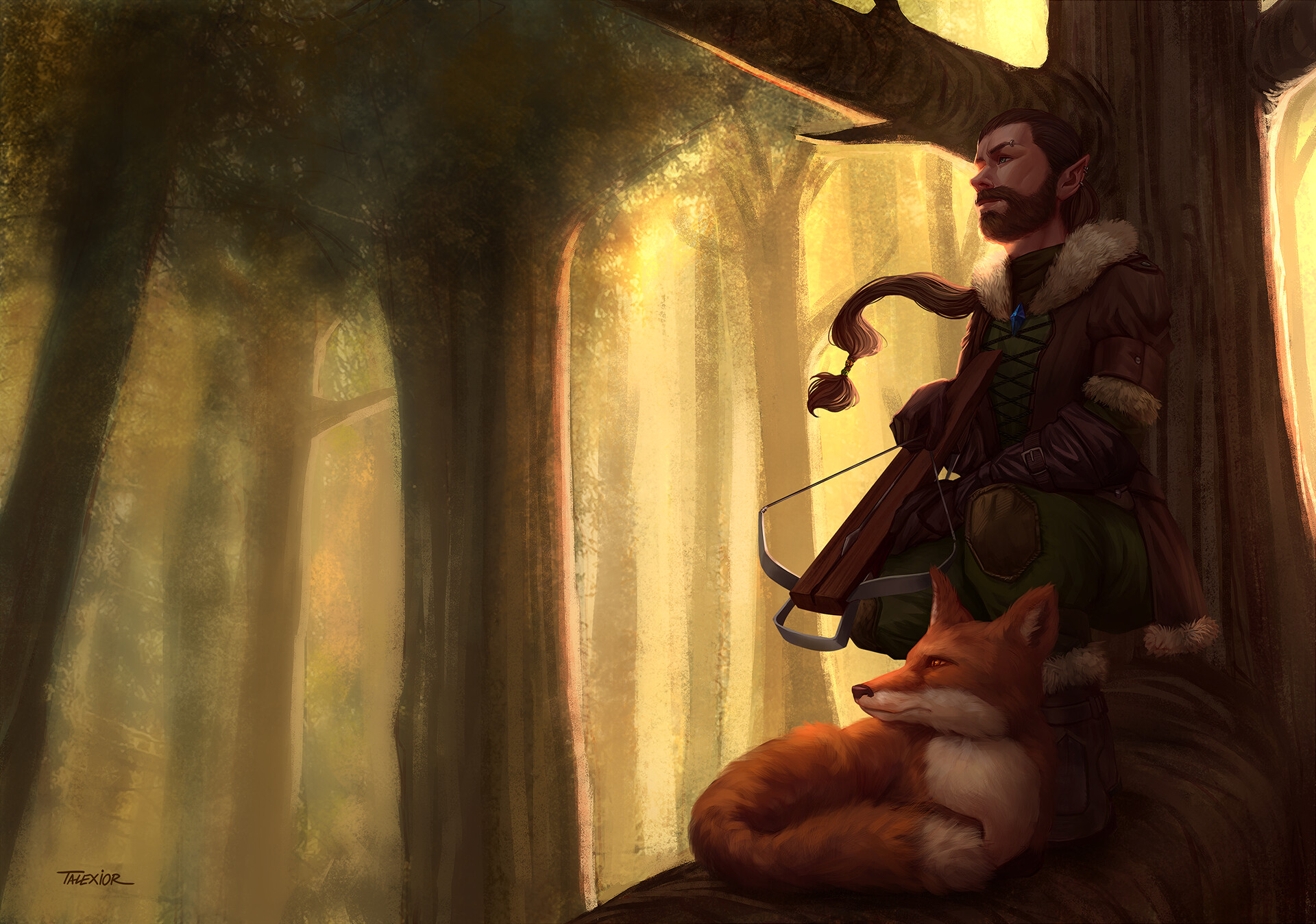 On The Hunt by Tiago Alexandre : r/ImaginaryArchers