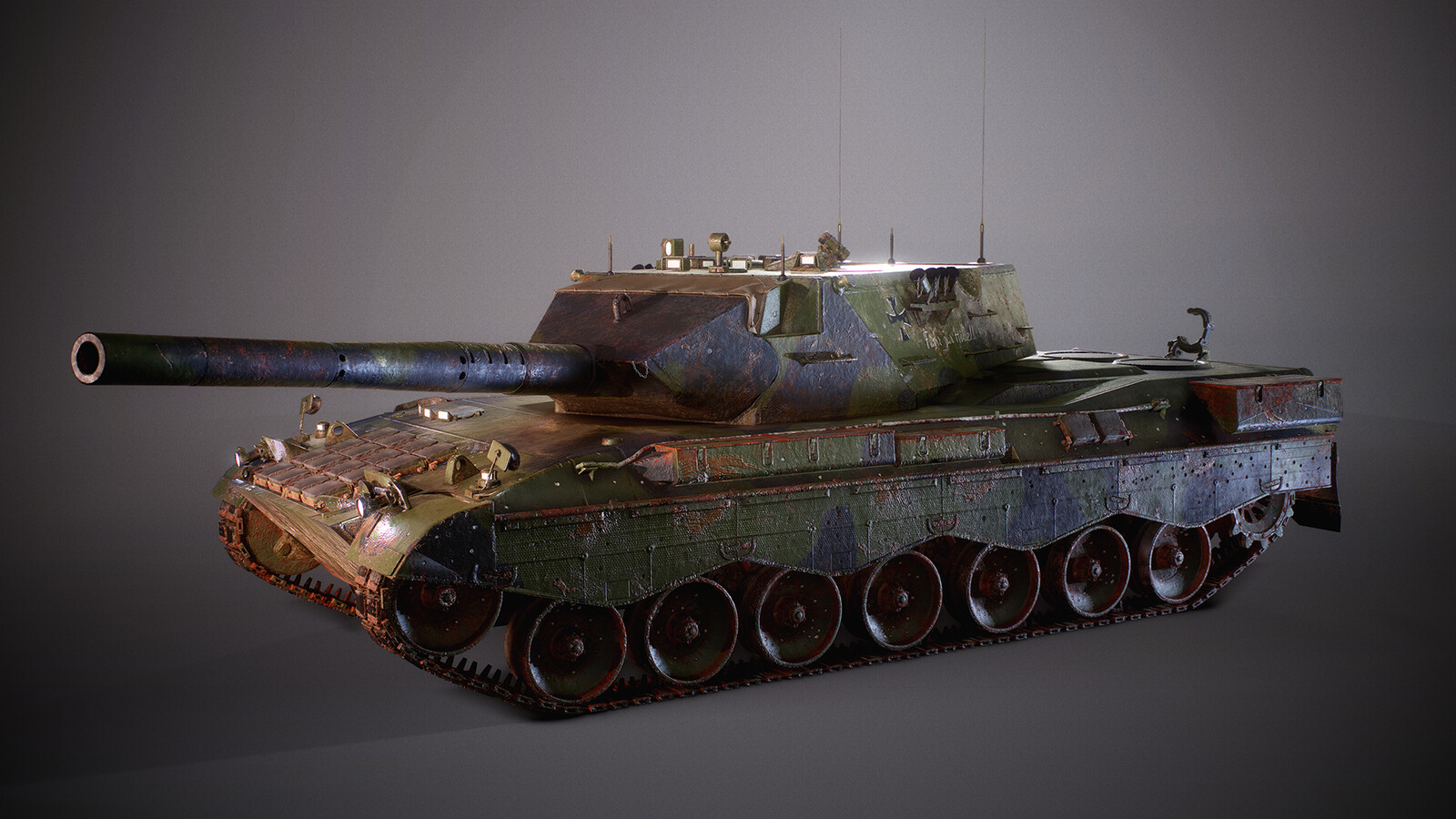 Kay Volbeda - [Vehicle] Leopard 2K Tank