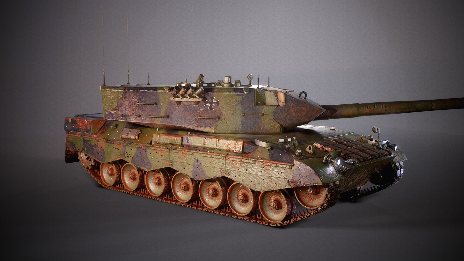Kay Volbeda - [Vehicle] Leopard 2K Tank