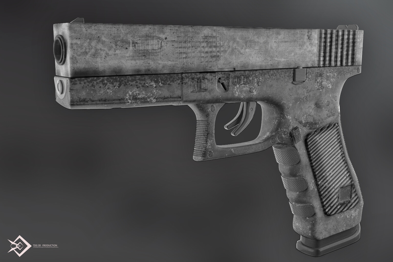 ArtStation - low poly glock 17