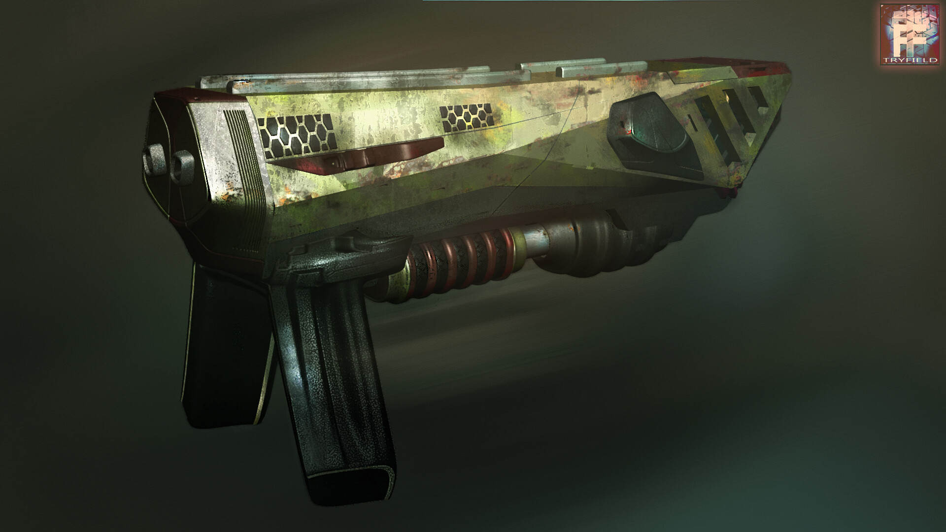 ArtStation - Sci-Fi Pump Gun