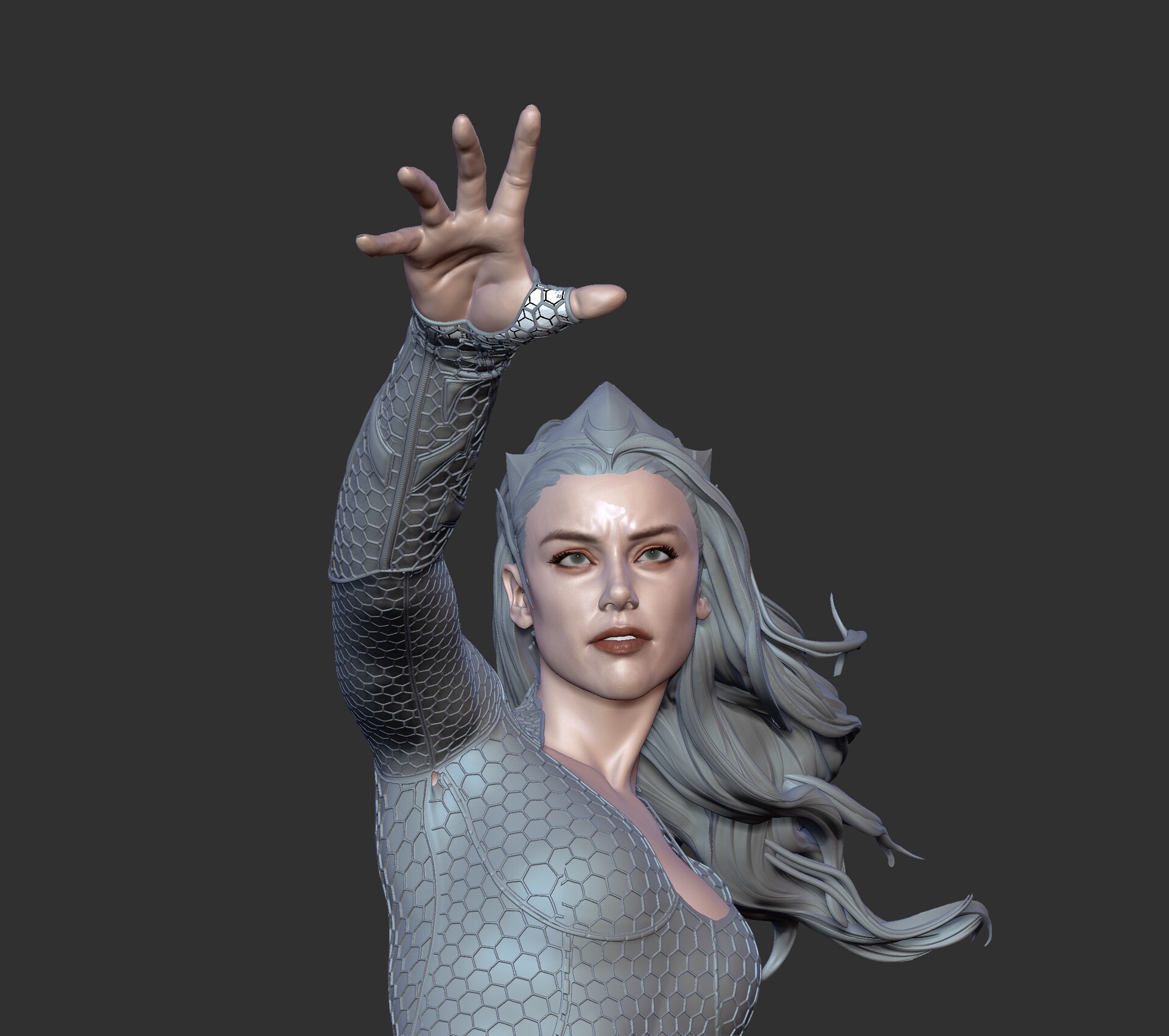 James Marsano - DC COLLECTIBLES - 1/6 Scale , Aquaman : Mera Statue