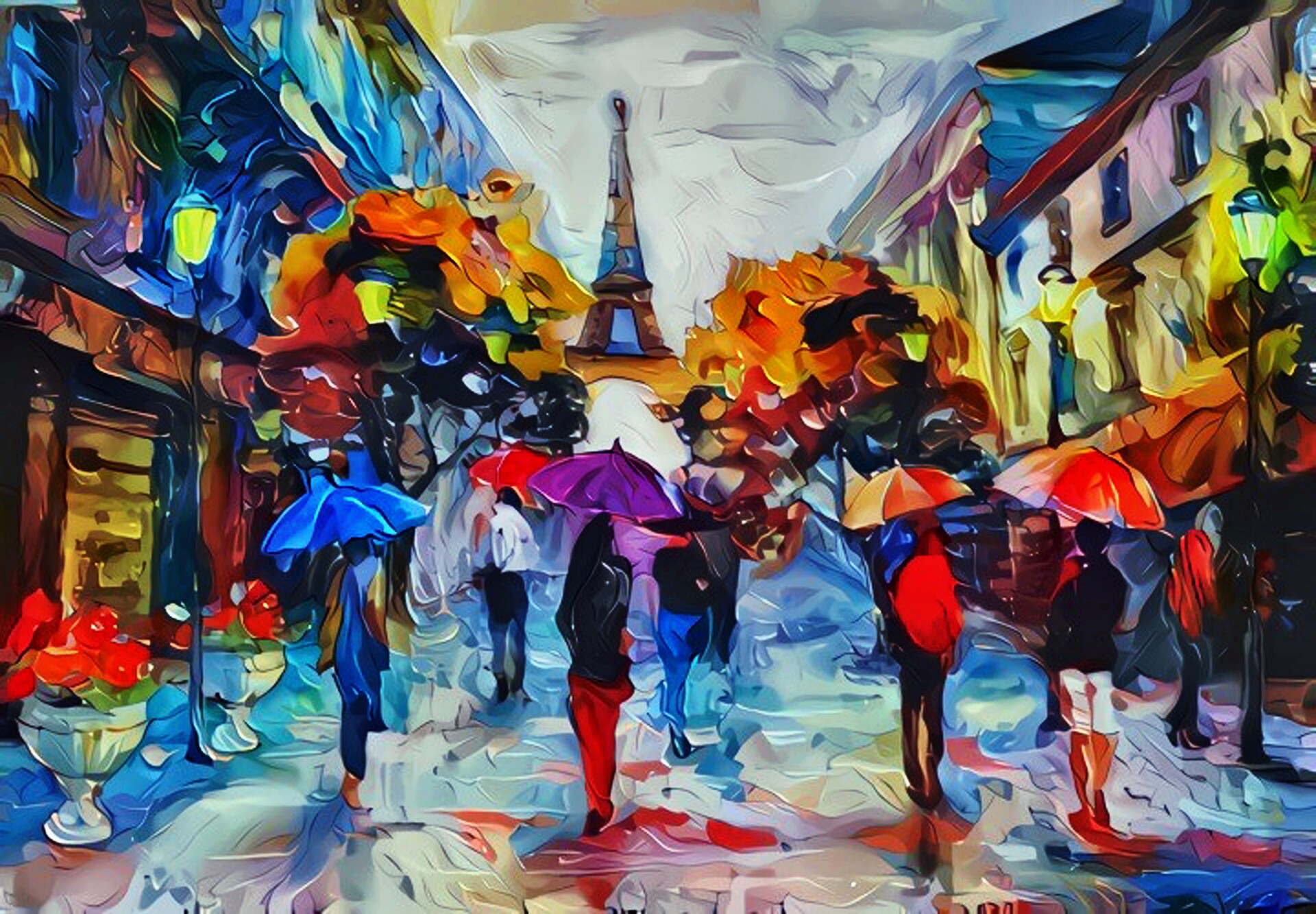 ArtStation - Paris colors