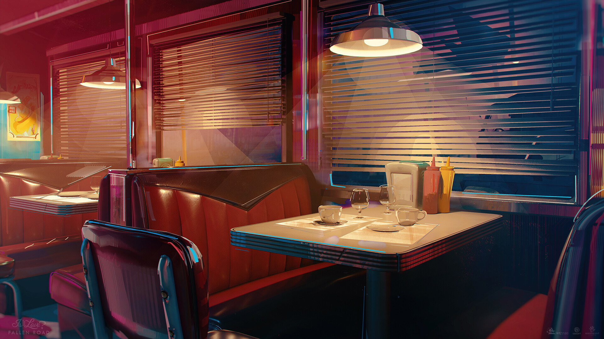 Wardenlight Studio - IIL : FALLEN ROAD - Background Artworks - Interiors 1