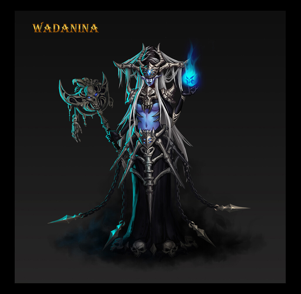 ArtStation - Skeletal Mage