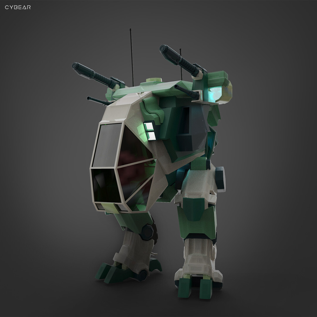 ArtStation - Mech Practice