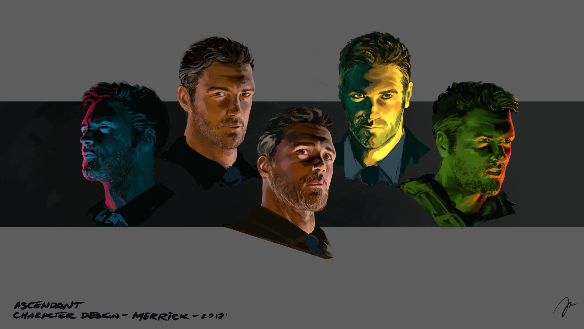 ArtStation - "Ascendant" - character design - Merrick