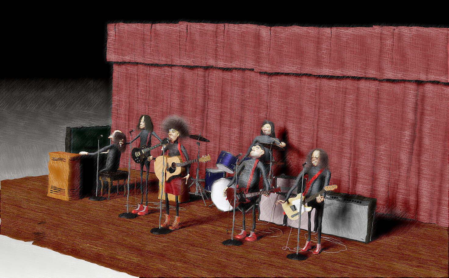 ArtStation - the NPR Band