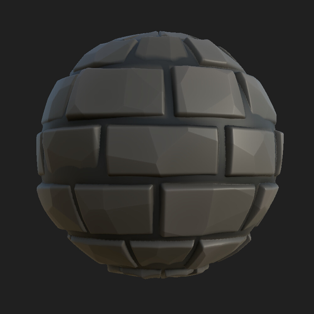 ArtStation - Simple Stone Bricks Material