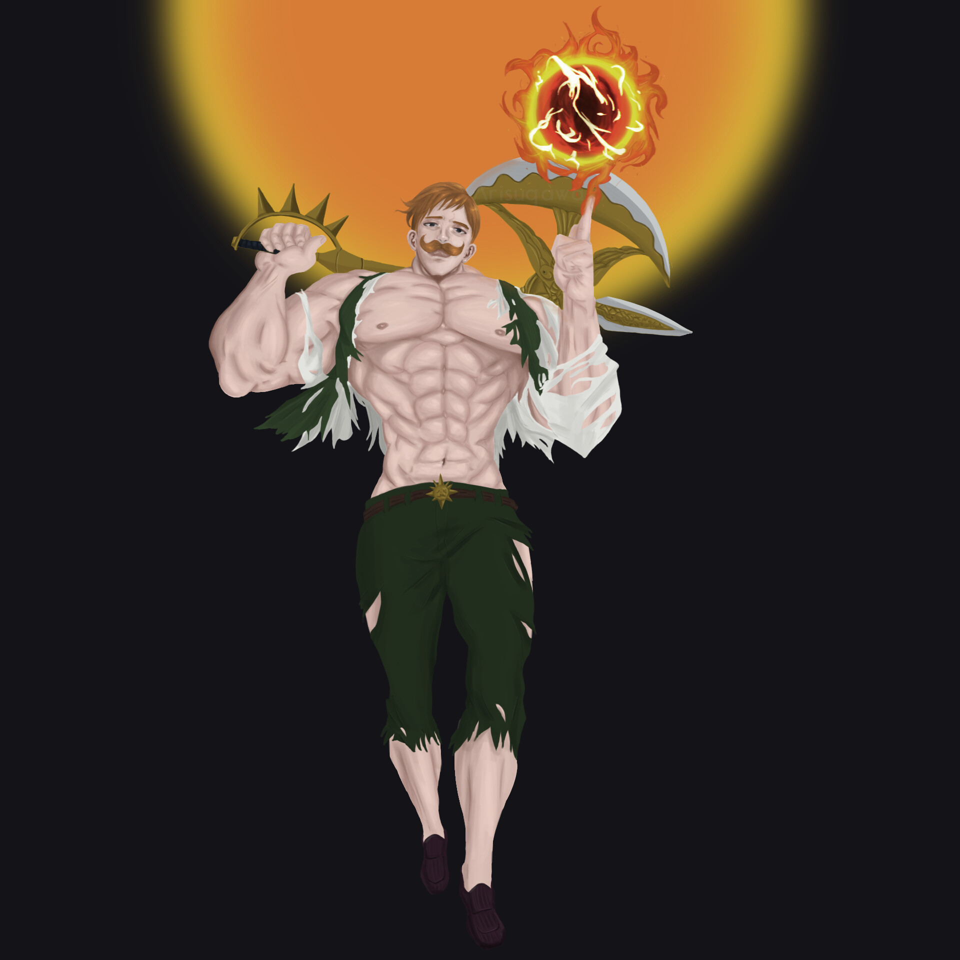 ArtStation - Escanor - nanatsu no taisai