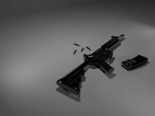 ArtStation - Day 2 /30 Guns and bullets