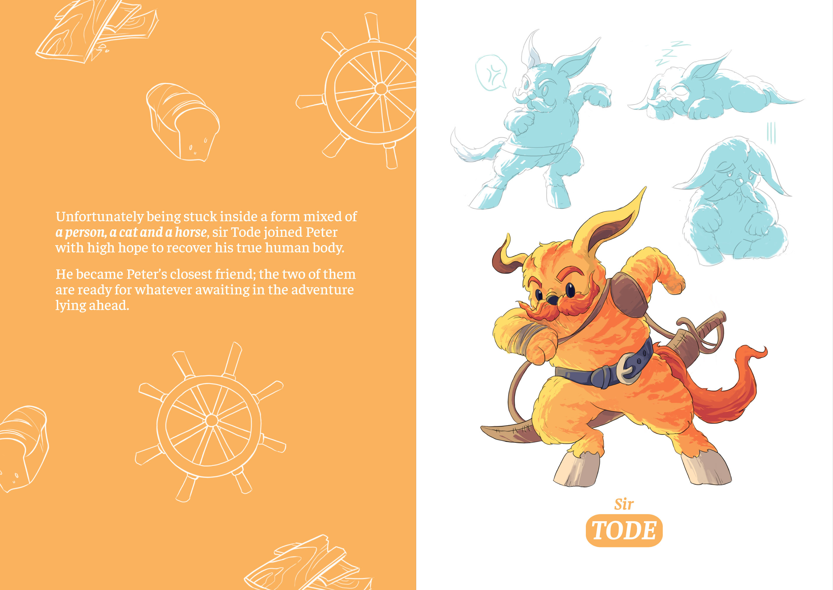 Minh Truong - "Peter Nimble & His Fantastic Eyes" illustration - Characters