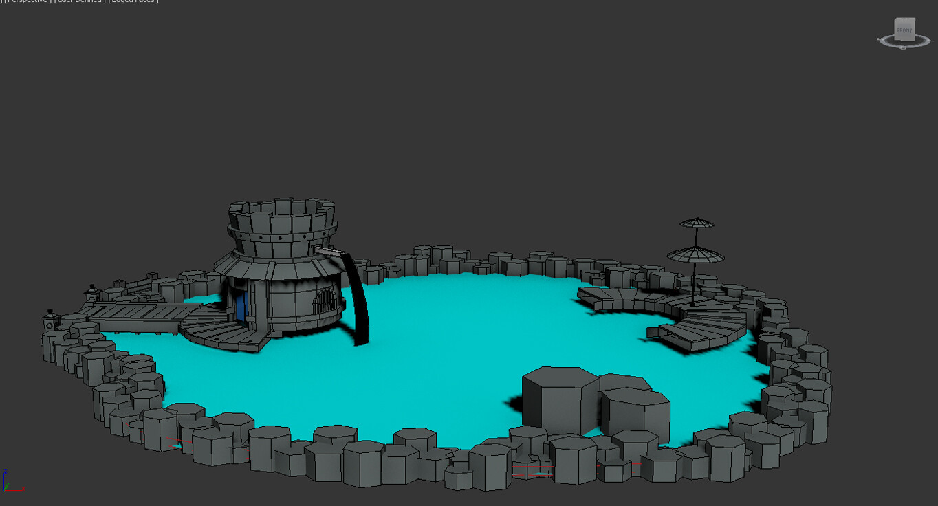 Teo Weihow - Unreal Engine 4 Stylized Tub Environment