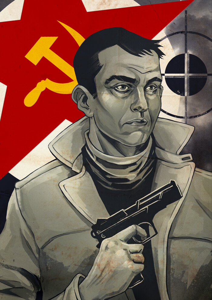 ArtStation - Soviet style illustration
