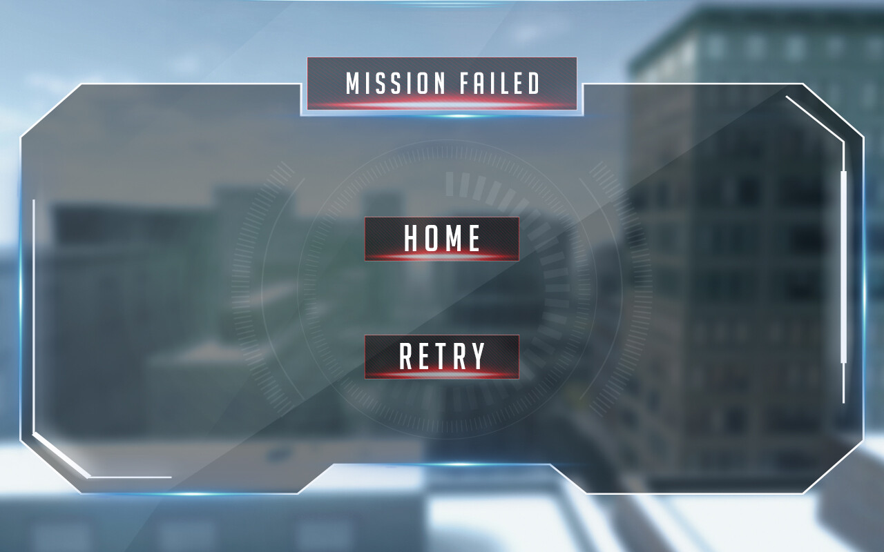 M. Usman - Shooting Mobile Game UI