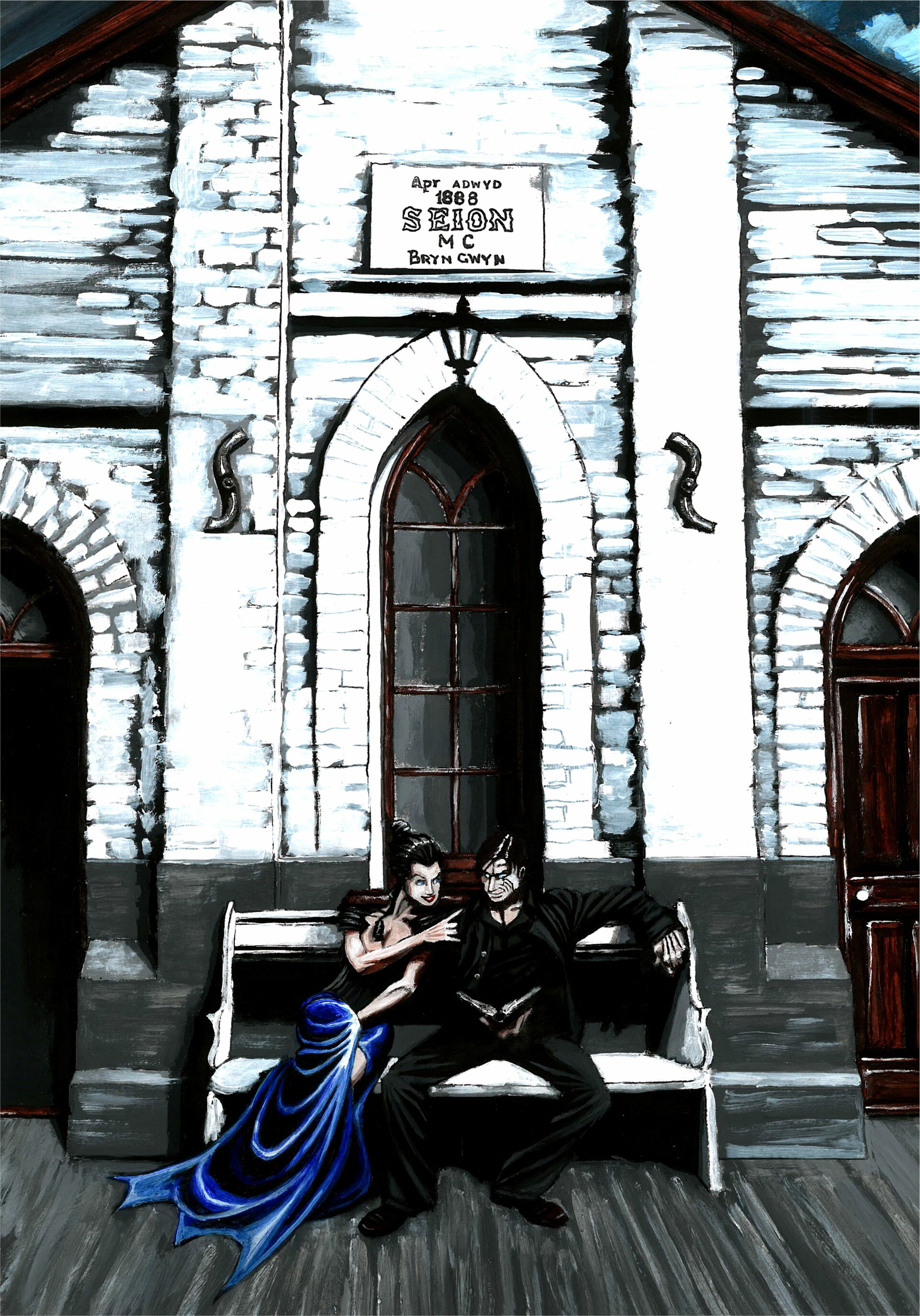 ArtStation - Profane readings in the church