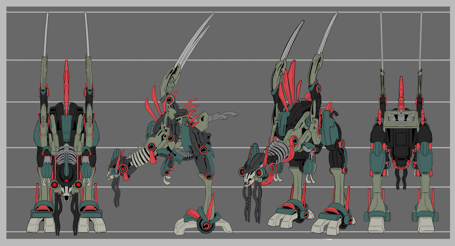 Karen Chong (KohiRaikan) - Mecha Creature