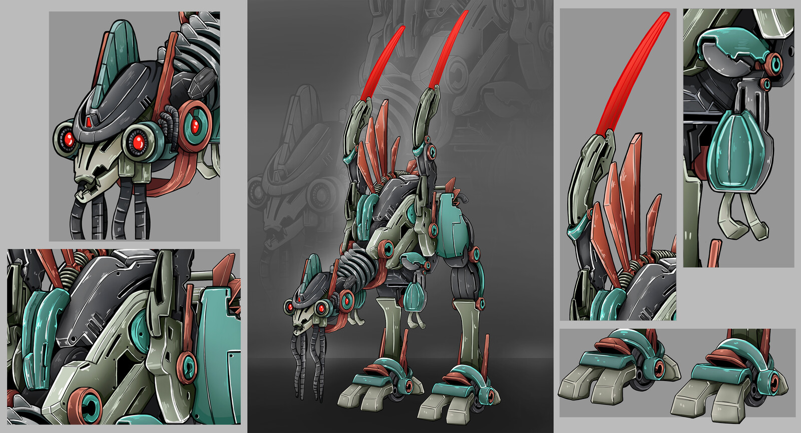 Karen Chong (KohiRaikan) - Mecha Creature