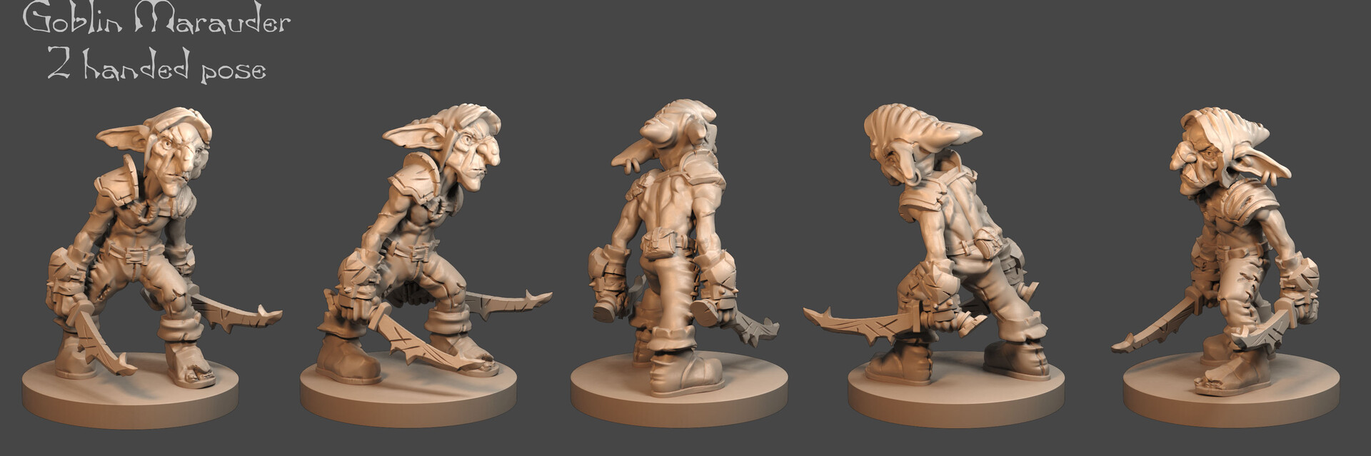 Dave Whitaker - Goblin Marauder 2 Handed pose