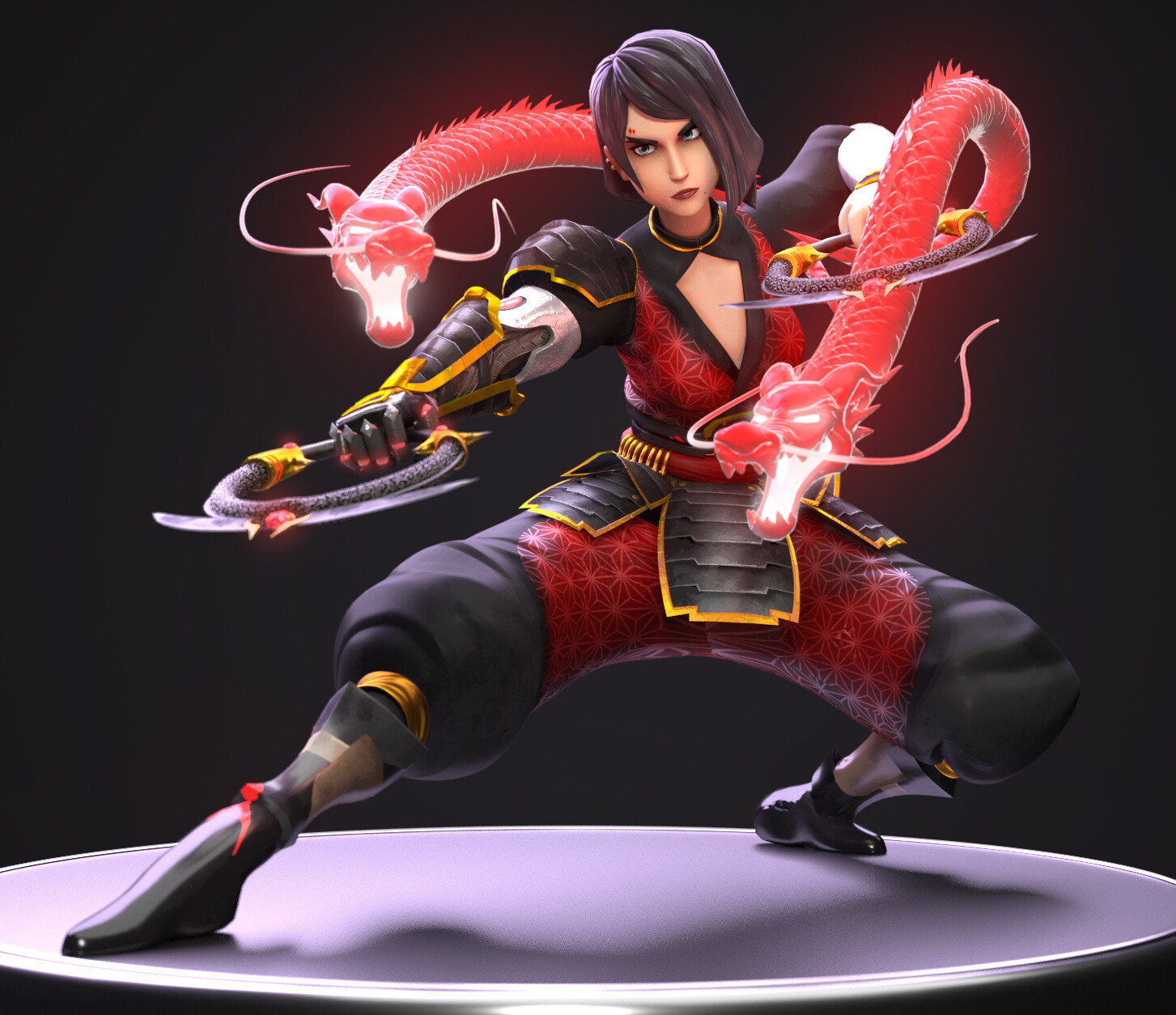 Chase Morello - Ryoko Shimada, the Red Dragon of Talon (Overwatch ...