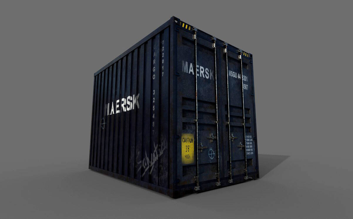 ArtStation - CONTAINER CARGO 3D