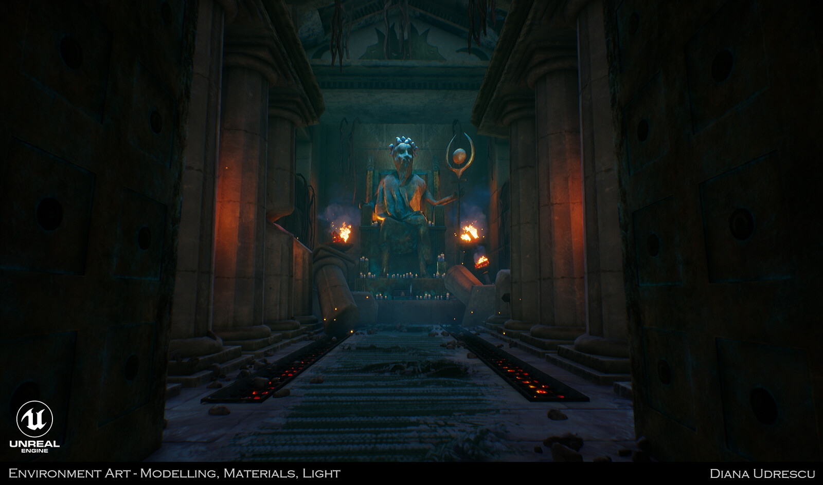 Diana Maria Udrescu - Underworld Temple of Worship - UE4