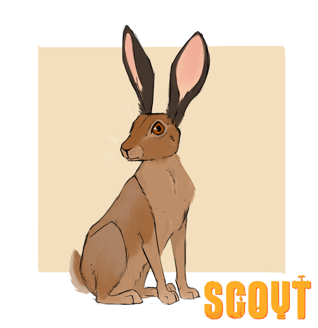 ArtStation - Jackrabbit mutation exploration - SCOUT