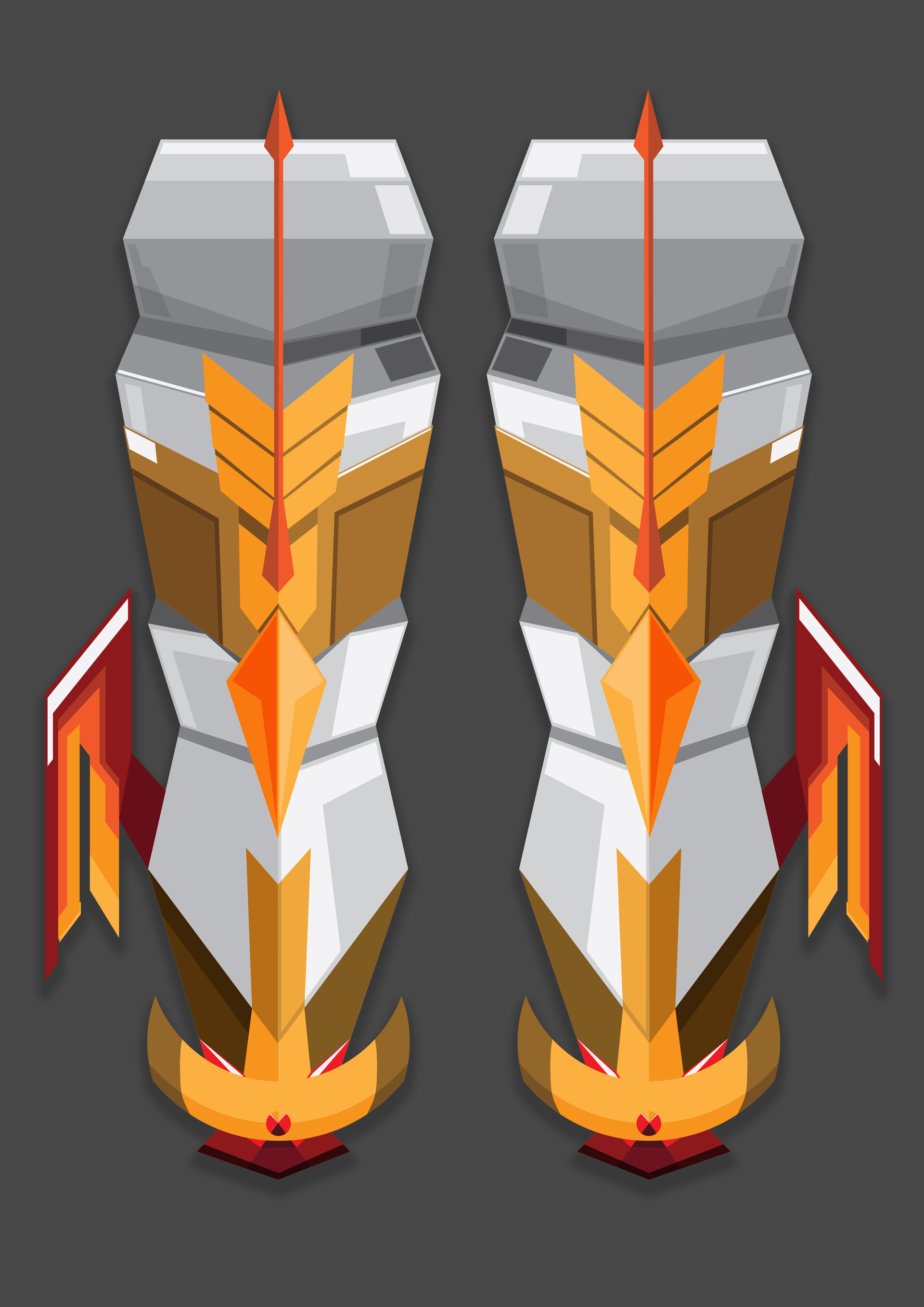 ArtStation - Male Warrior Leg Armour