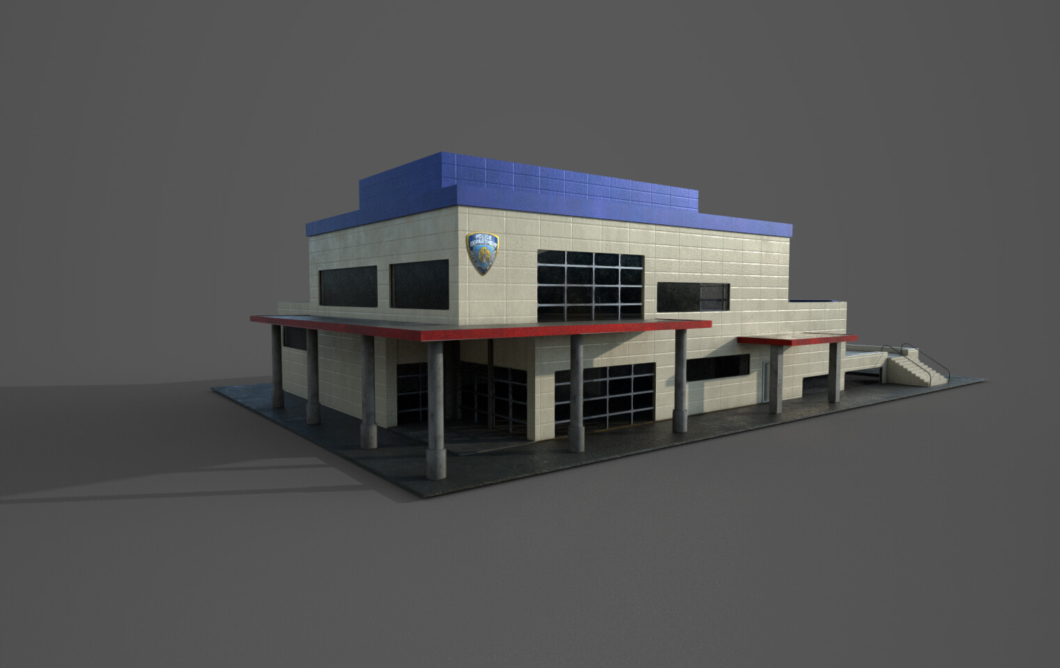 ArtStation - Police Station