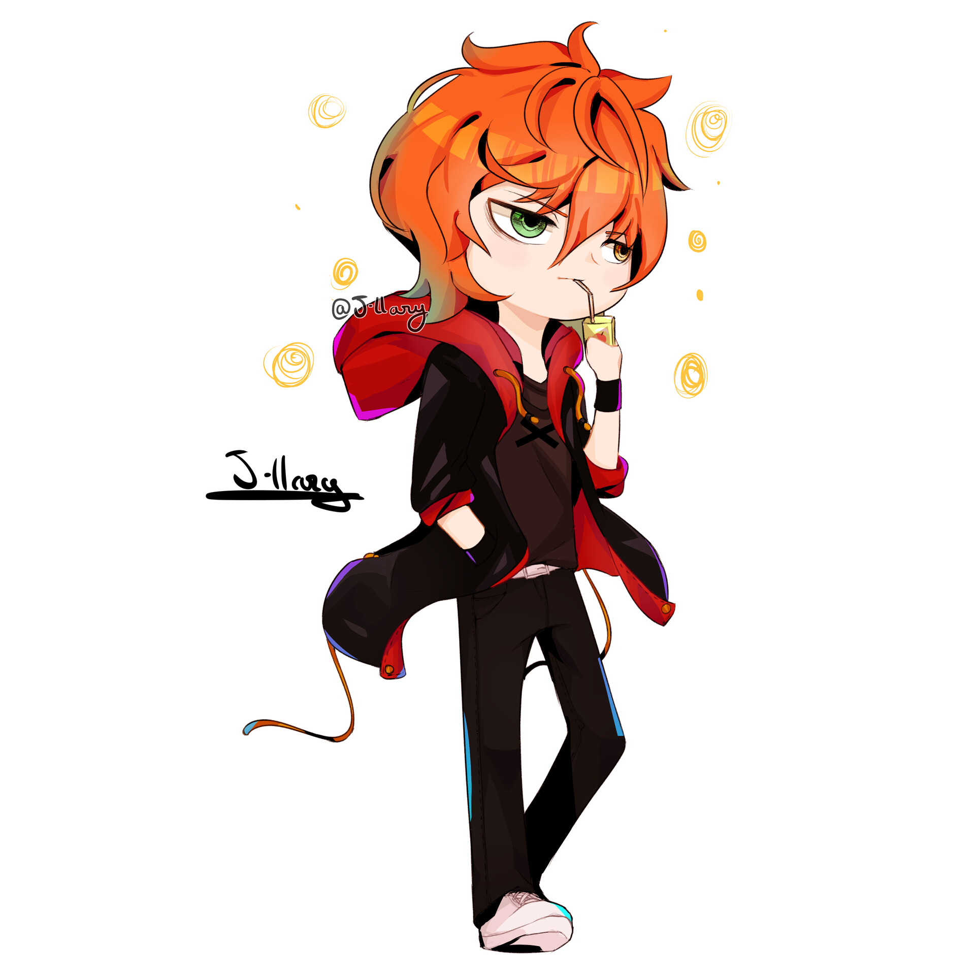 Hillary Tendjeng - Chibi