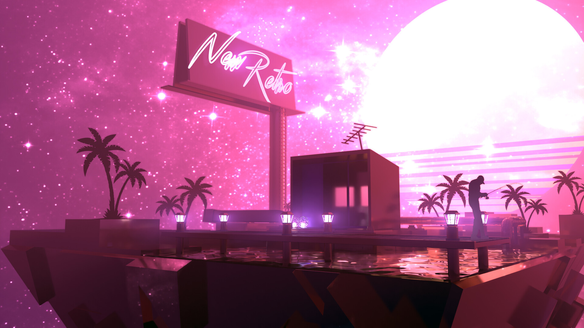 ArtStation - Vitange Retro Island