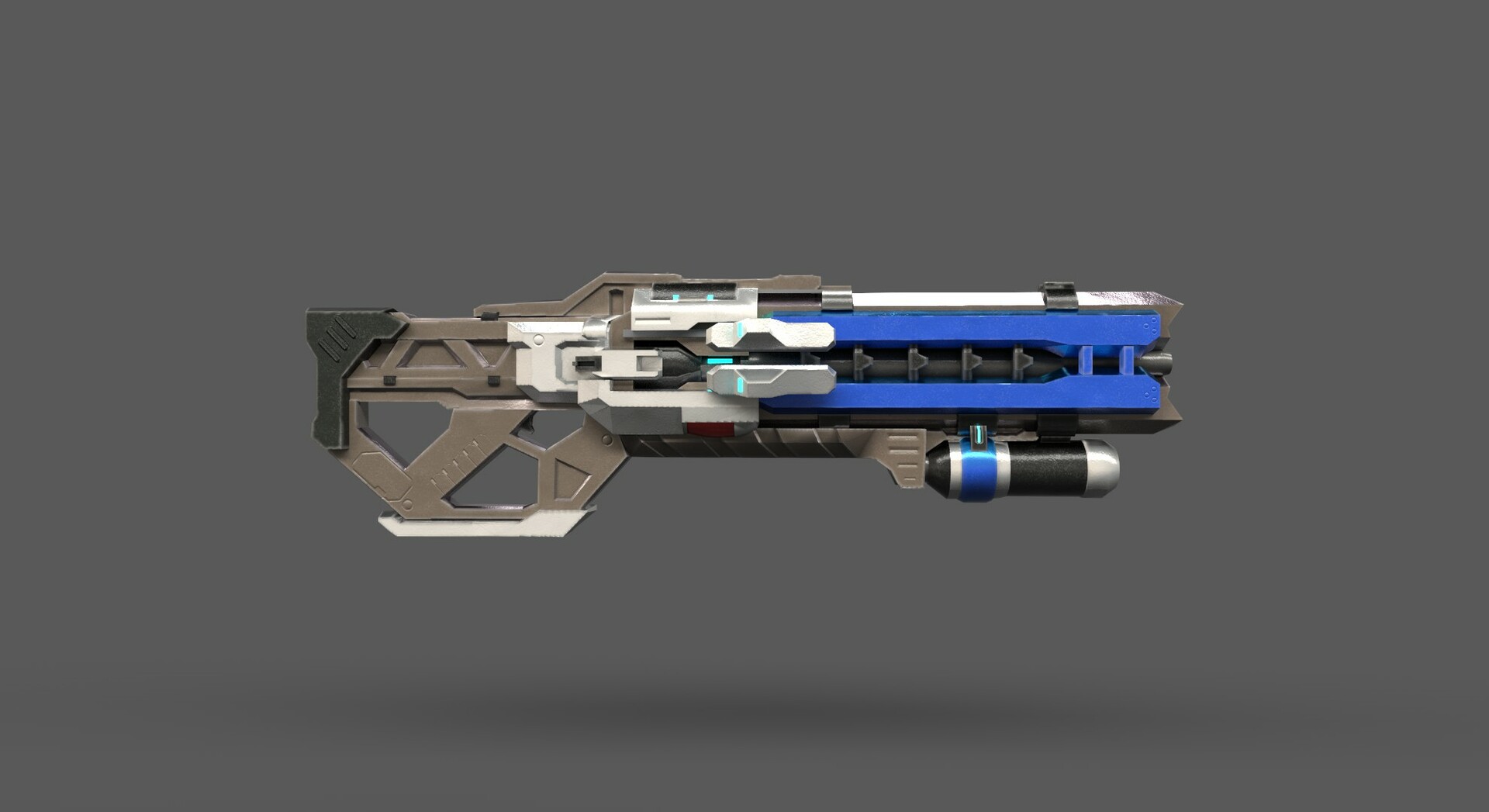 ArtStation - Soldier 76 rifle