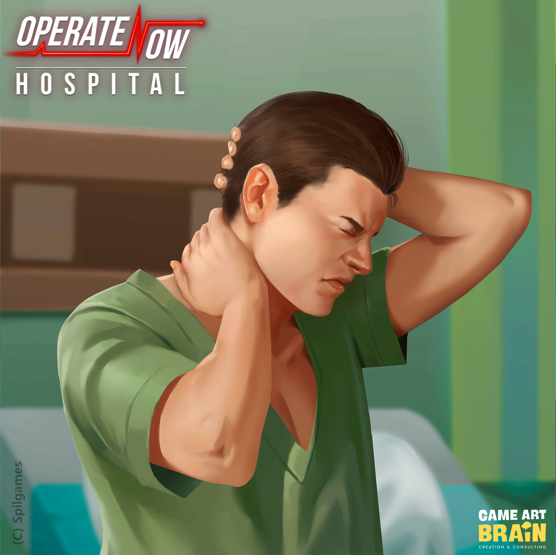 Game Art Brain - Creation & Consulting - Illustrations for Operate Now