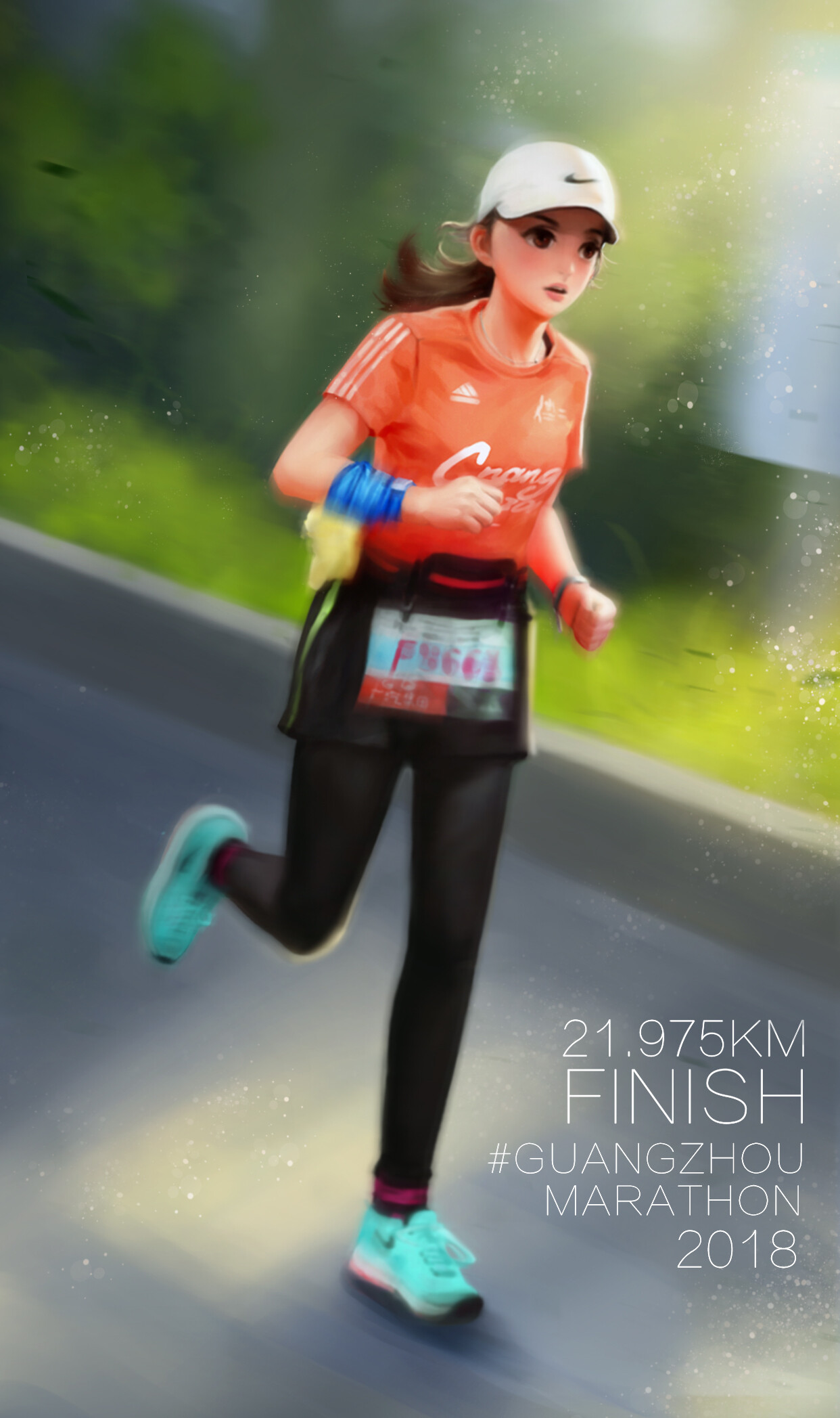 ArtStation - Marathon girl
