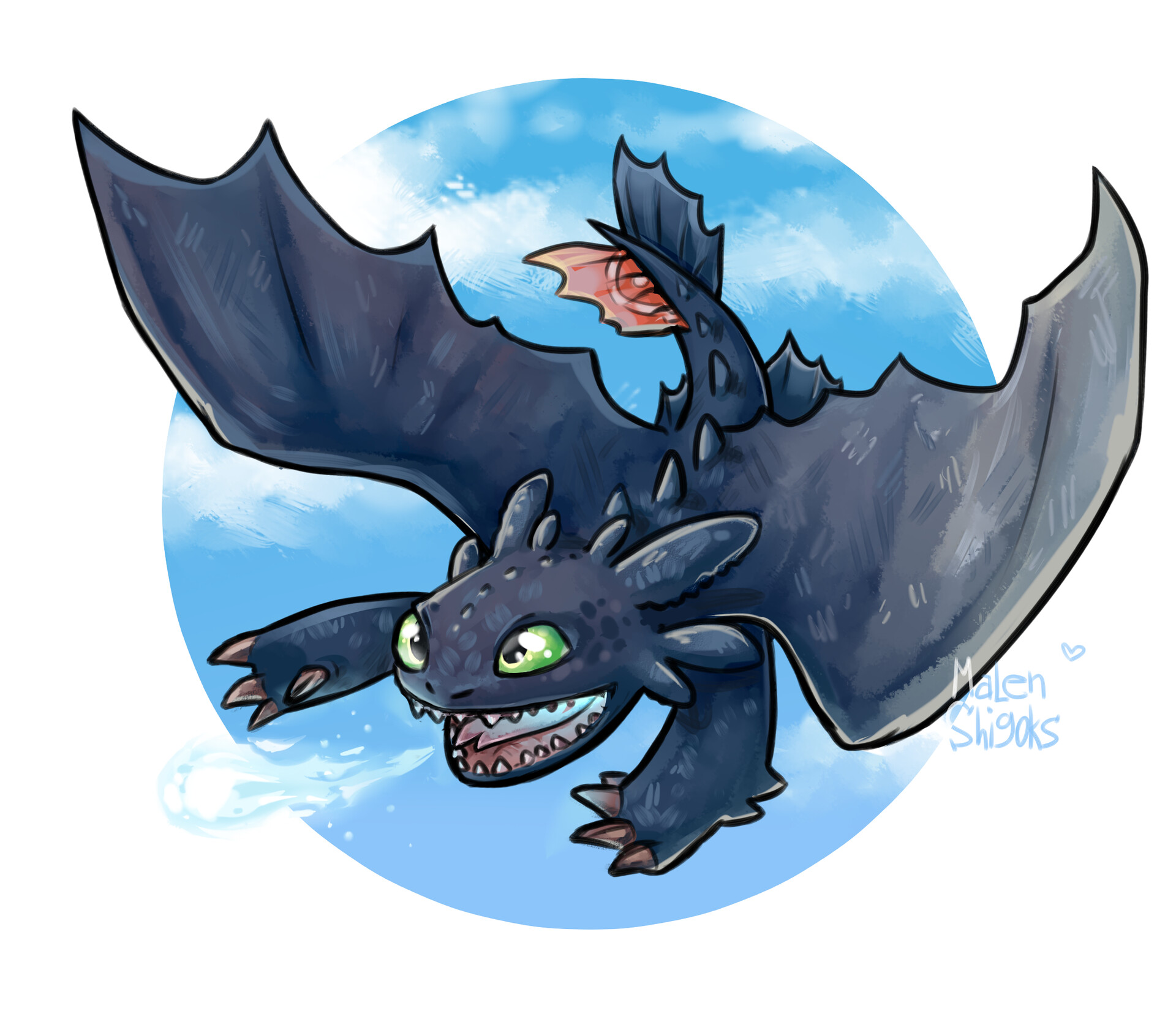 ArtStation - night fury