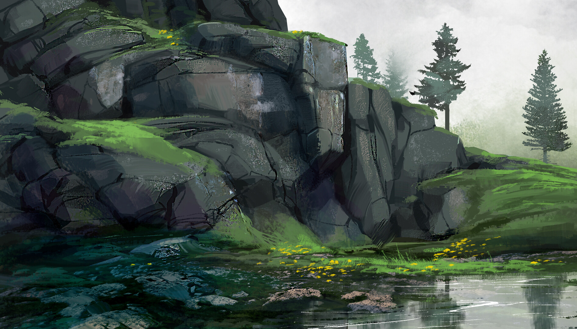 ArtStation - The Lake