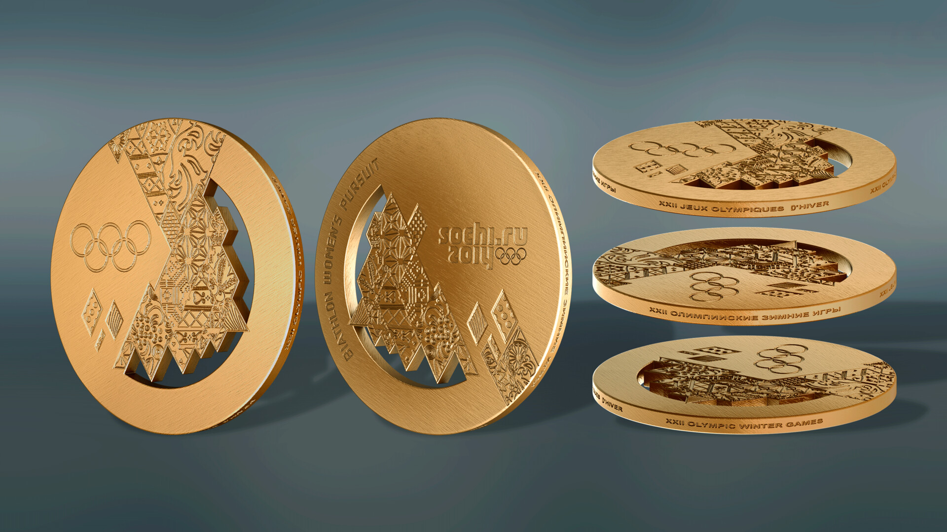 Olympic Gold Medal 2010 Design