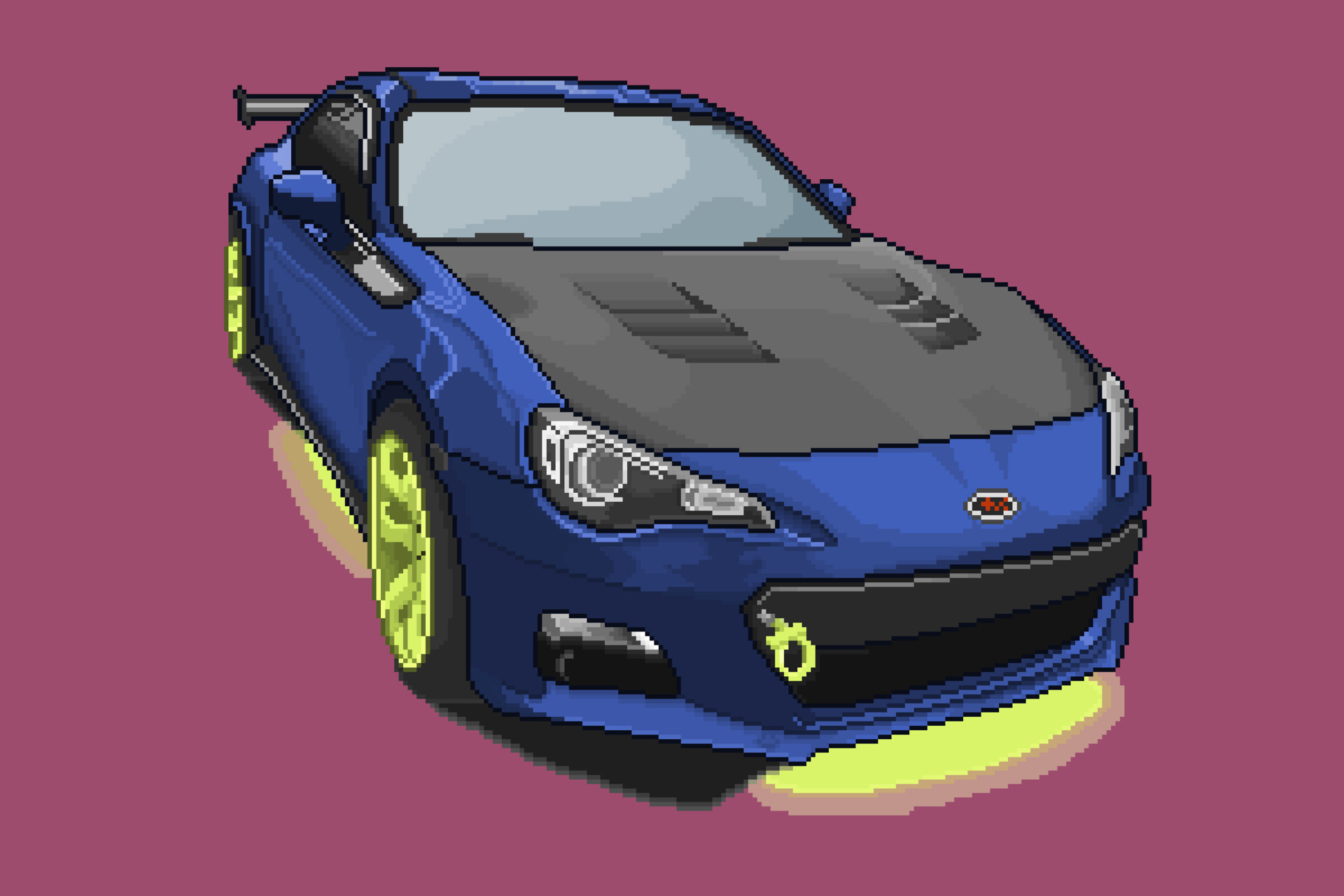 ArtStation - @djstarkiss Subaru BRZ
