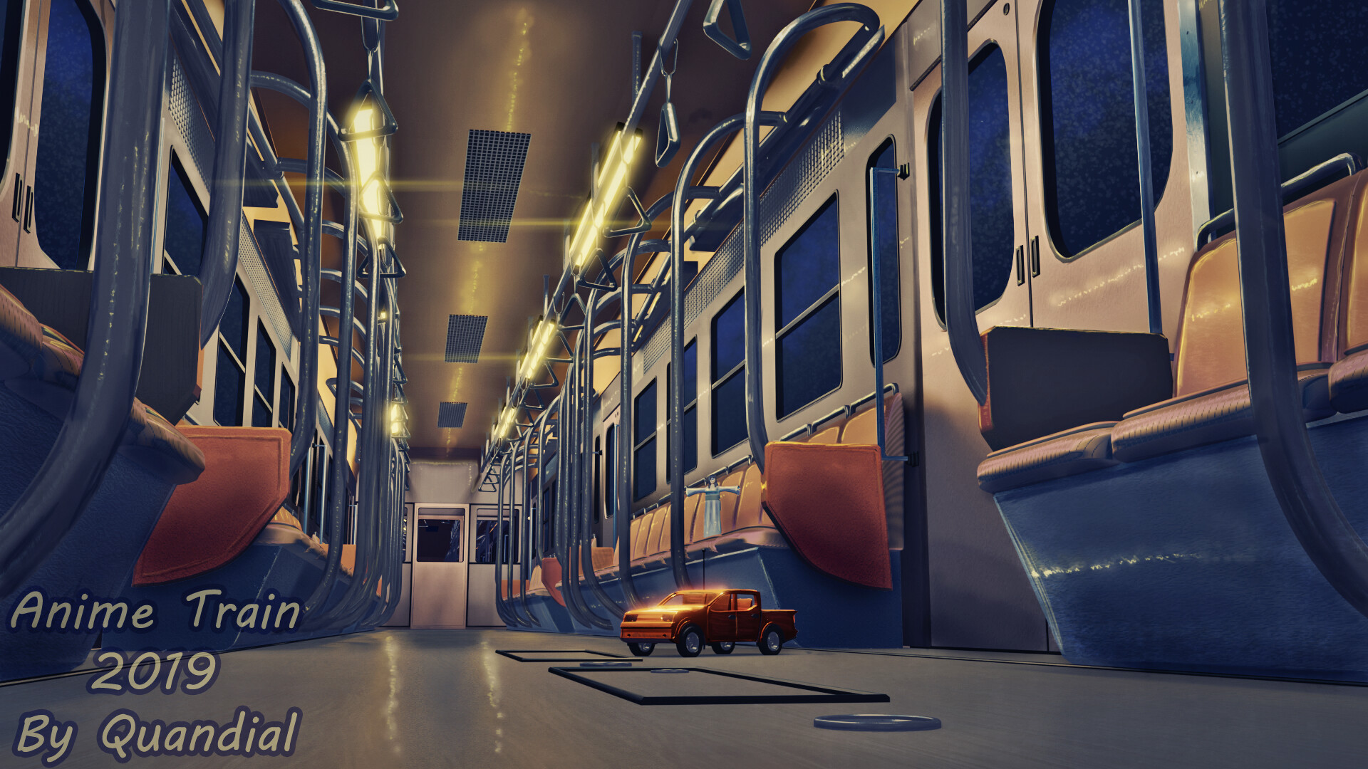 ArtStation - Train car