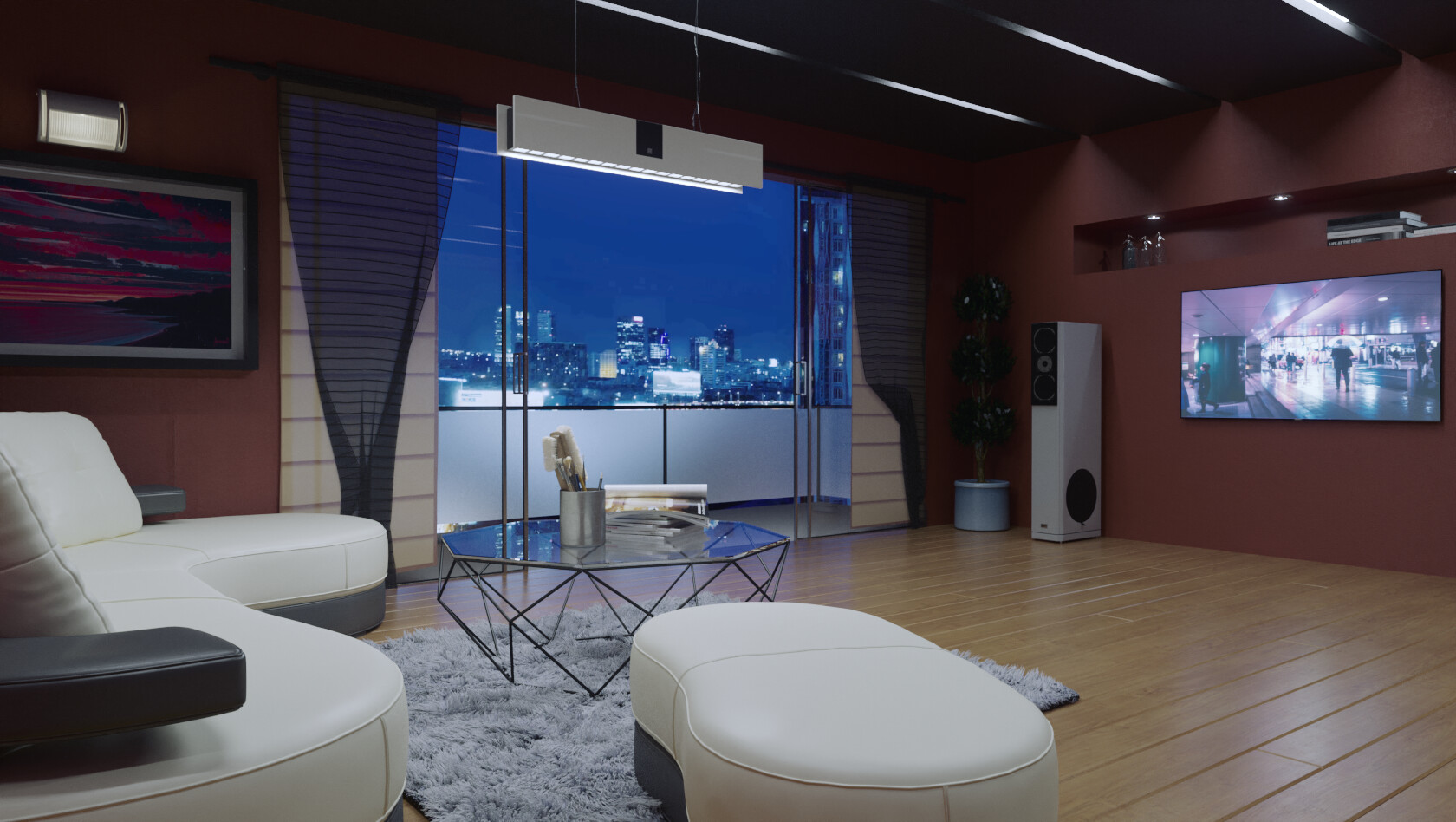 ArtStation - Night View