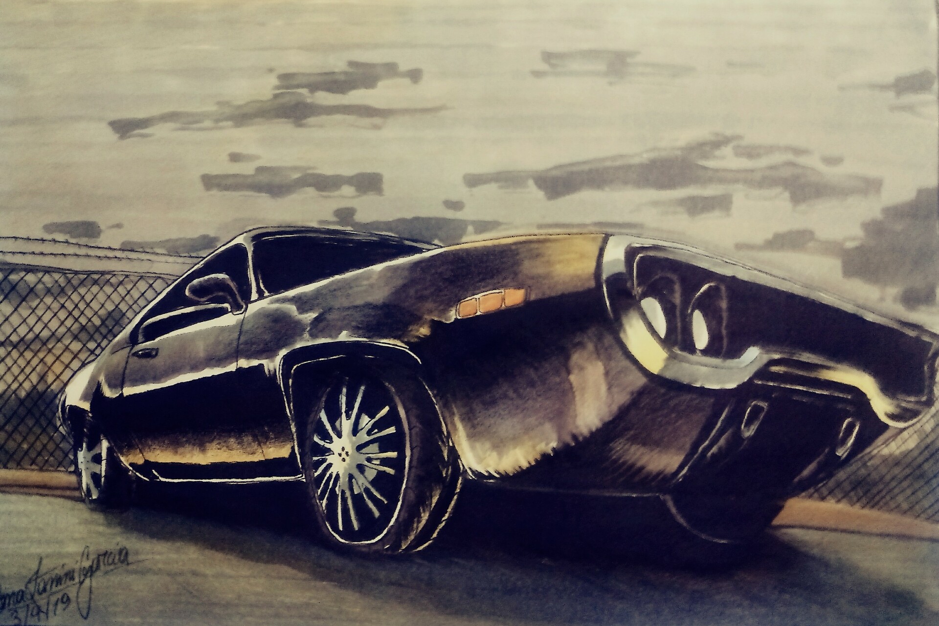 ArtStation - Muscle Cars