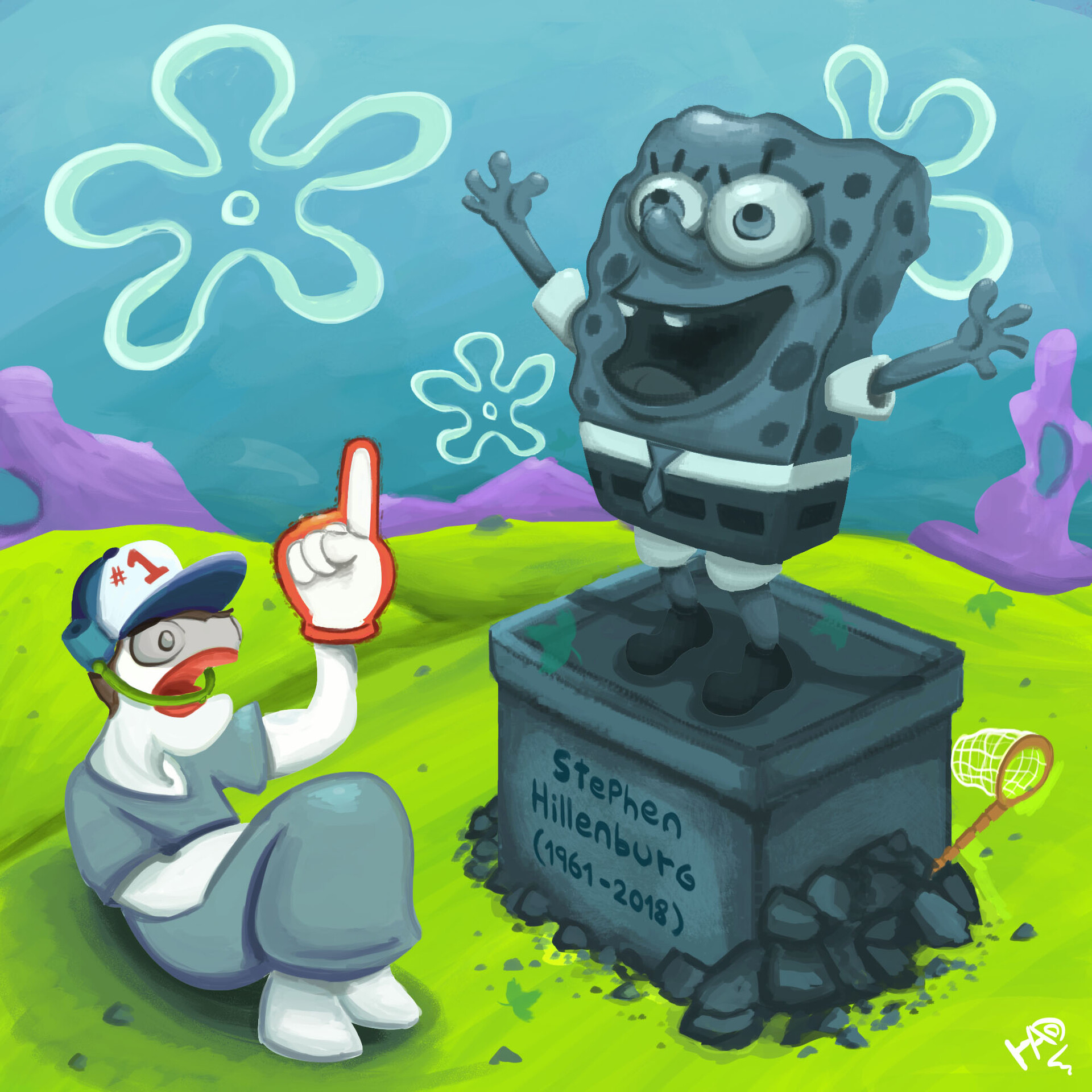 ArtStation - Spongebob (Fanart)