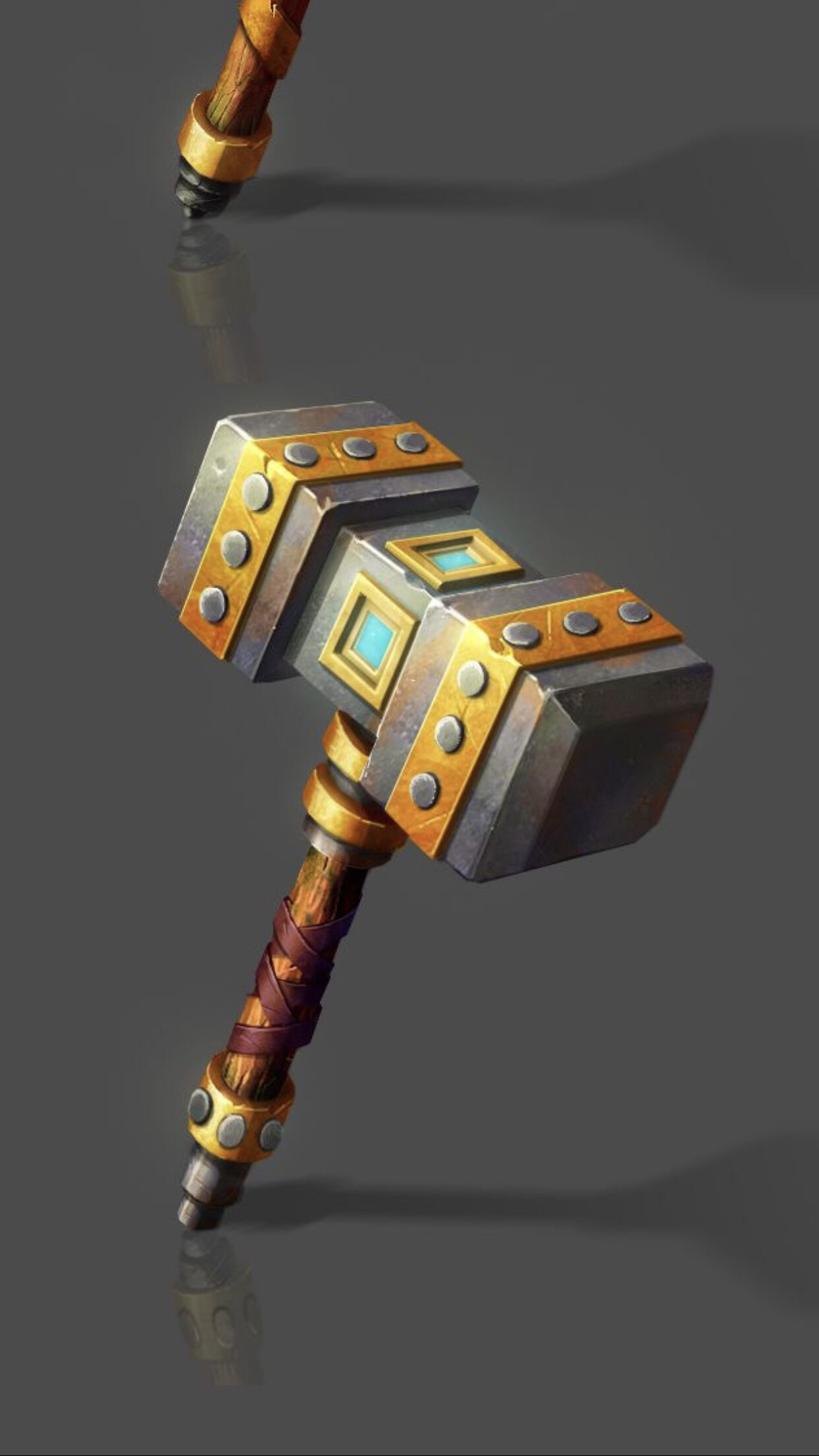 ArtStation - 3D Model For videogames HP Hammer