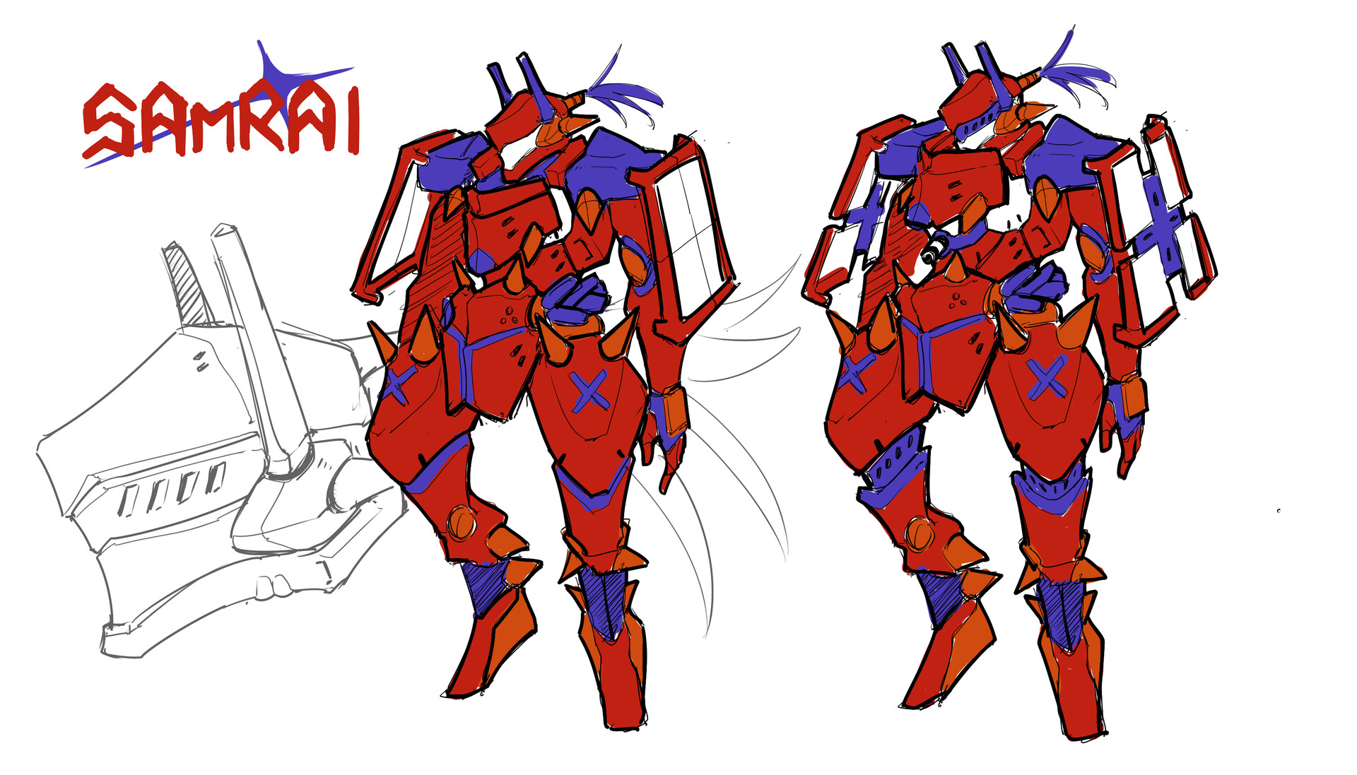 ArtStation - machine SAMURAI