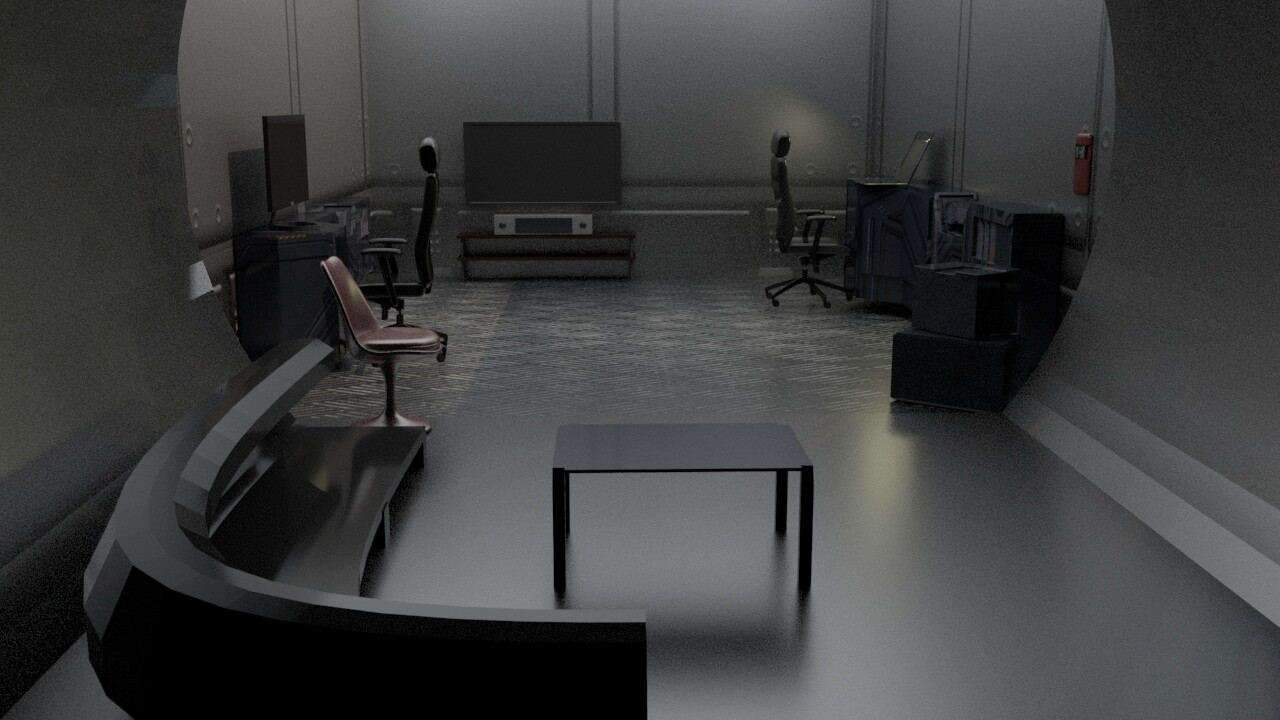 ArtStation - SciFi room 1