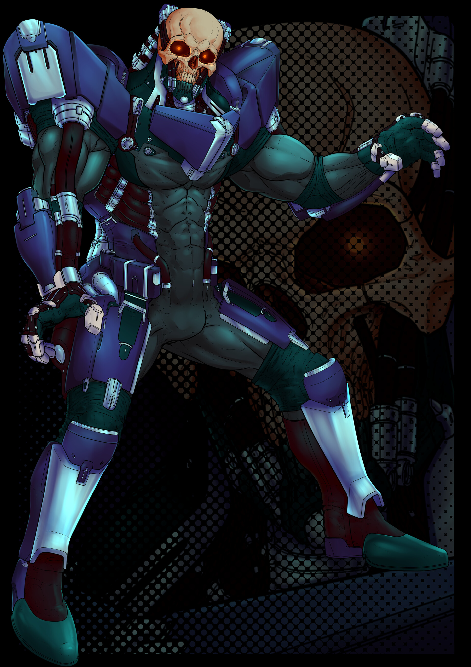 Wolf Magnum(Usagi Tsukino) - Fighting Game Character Concept